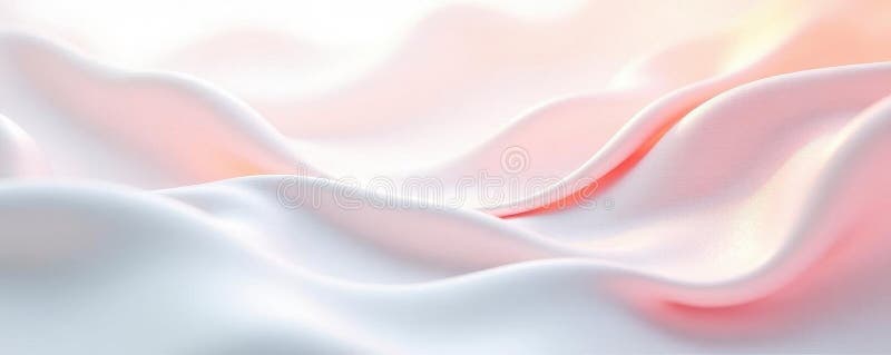 Fluid White Backdrop, Soft Gradients, Organic Shapes, Calm, Clean Stock ...