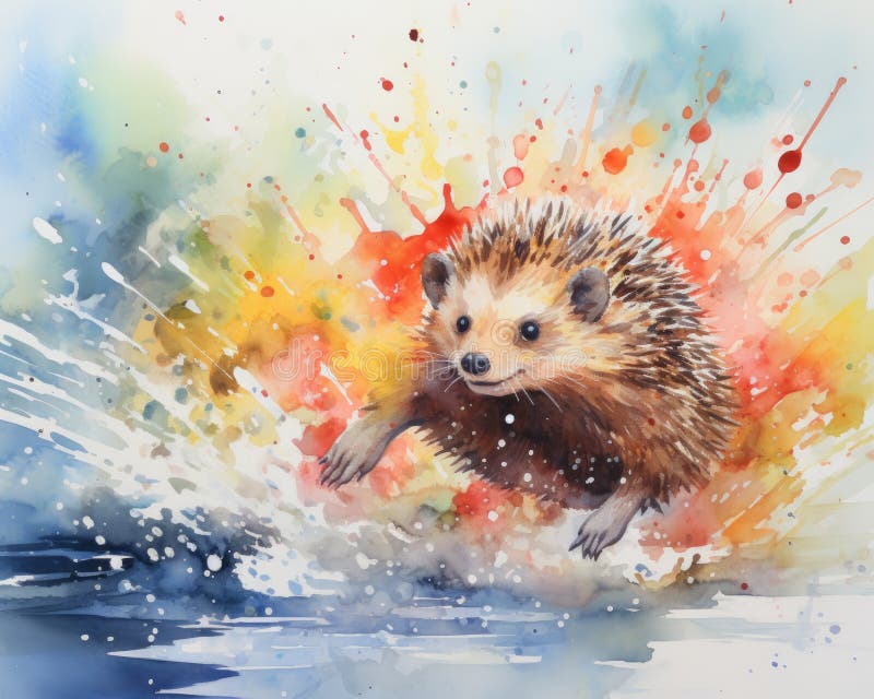 Fluidity and Unpredictability of Watercolors by Creating a Dynamic and ...