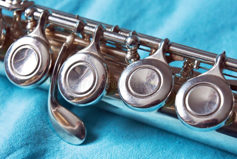 Fluit stock foto. Image of metaal, muzikaal, musicus - 13504592