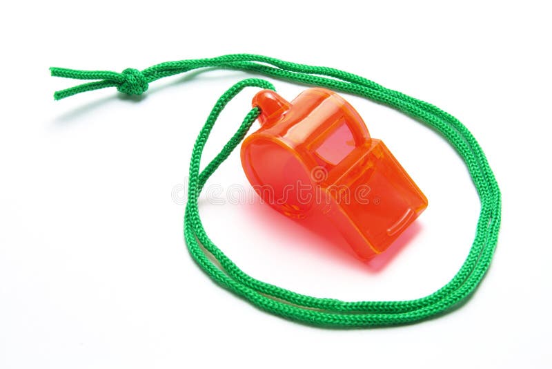 Fluitje stock afbeelding. Image of rechter, fluitje, fluiting - 7344031