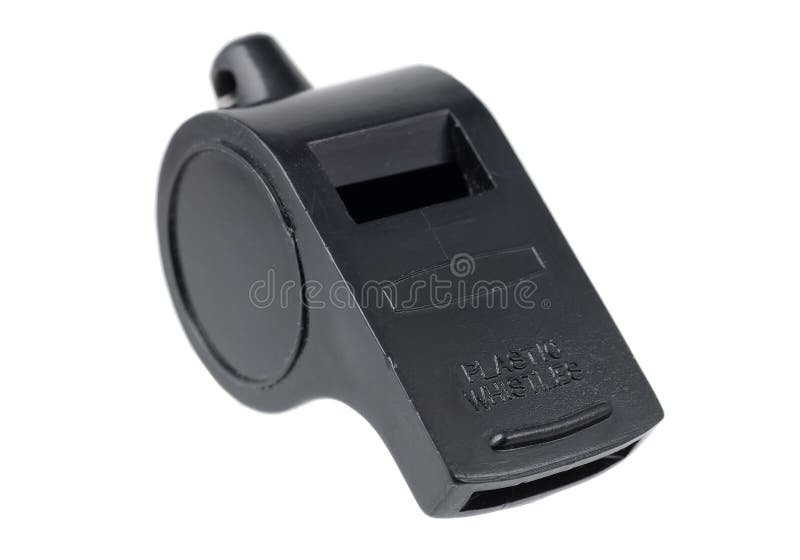 Fluitje stock afbeelding. Image of rechter, sanctie, scheidsrechter ...