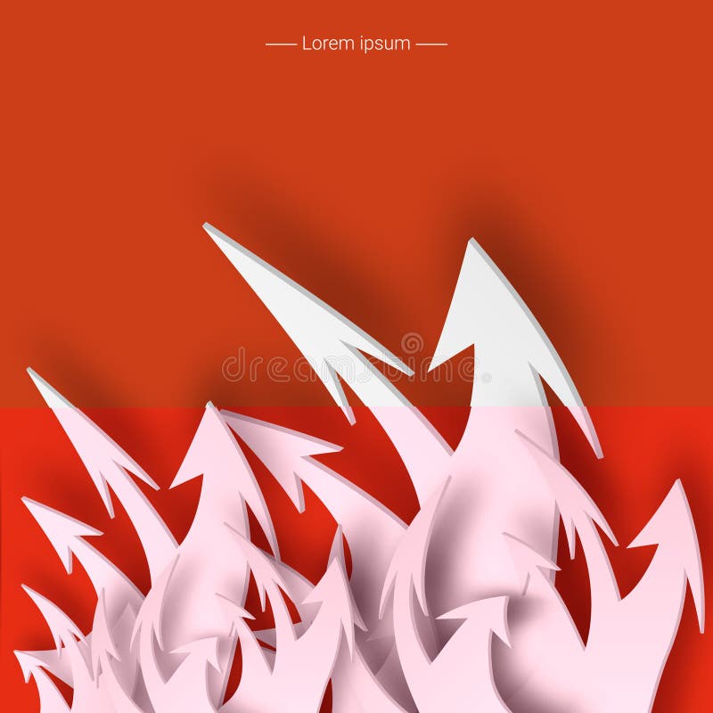 Flujo De Flechas Ilustración Del Vector Ilustración del Vector ...