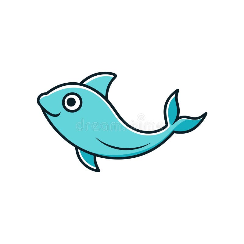 Fluke Fish Looks Icon Vector Stock Vector - Illustration of ocean ...