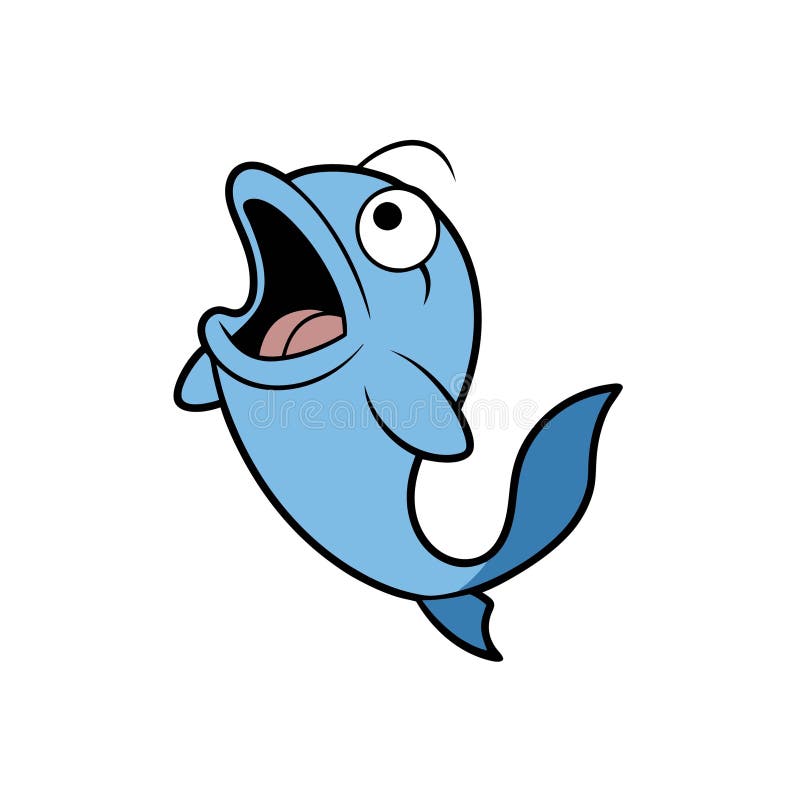 Fluke Fish Screams Icon Vector Stock Vector - Illustration of flat ...