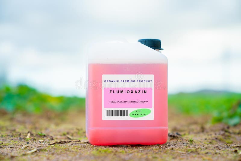 Flumioxazin Soil Applied Herbicide Controls Weeds Stock Photos - Free ...