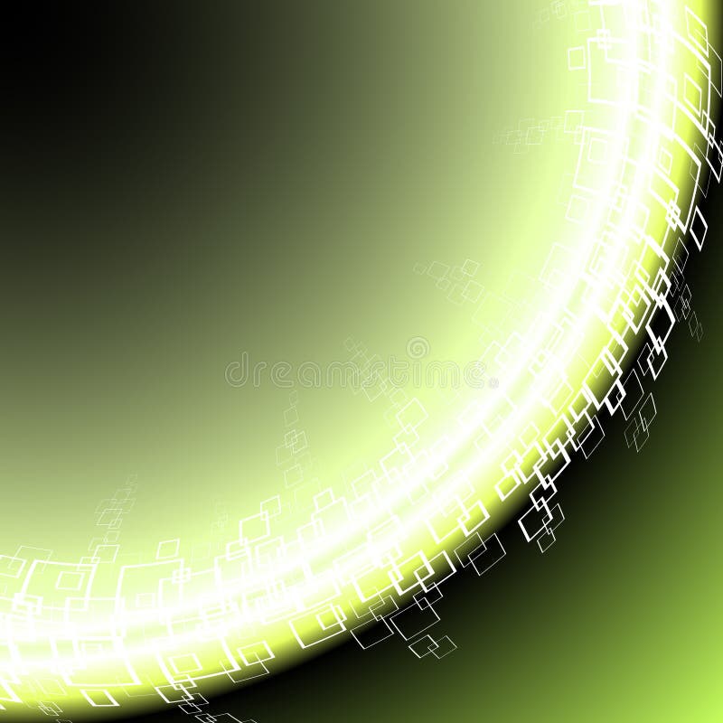 Fluorescent Abstract Corner Background Picture. Image: 5795315