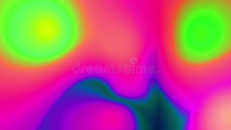 Fluorescent Btight Neon Gradient Abstract Animation. Stock Video ...
