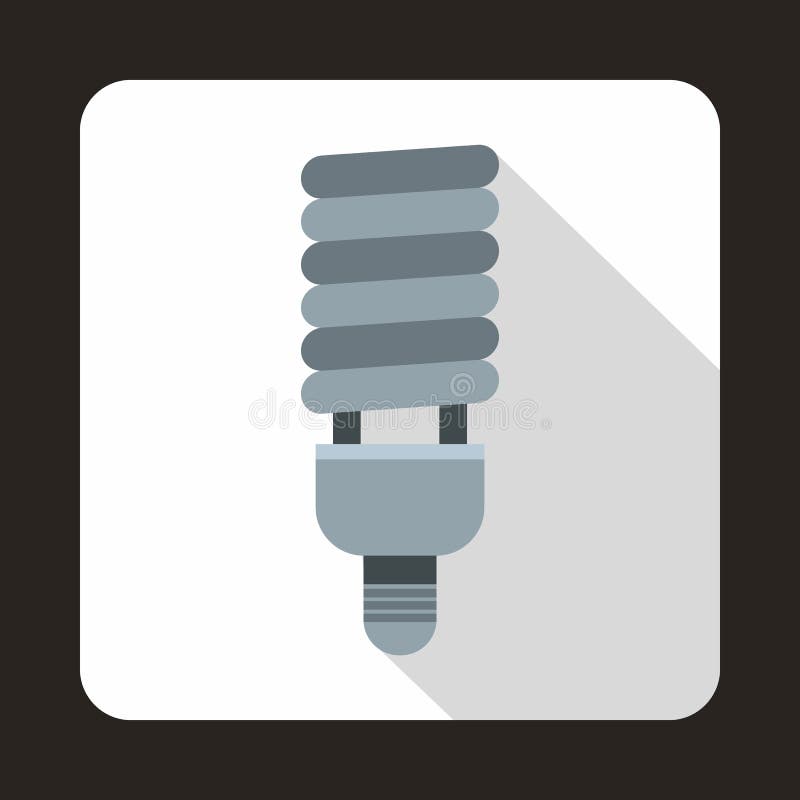 Fluorescent Tube Lamp Flat Style Stock Vector - Illustration of light ...