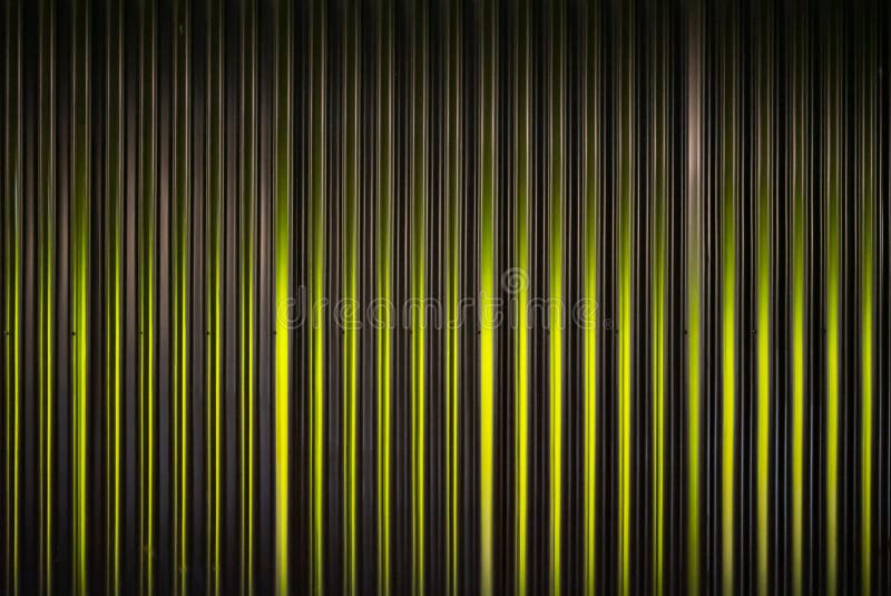 Fluorescent Green Color Gradient Glow Reflection on Parallel Lines ...