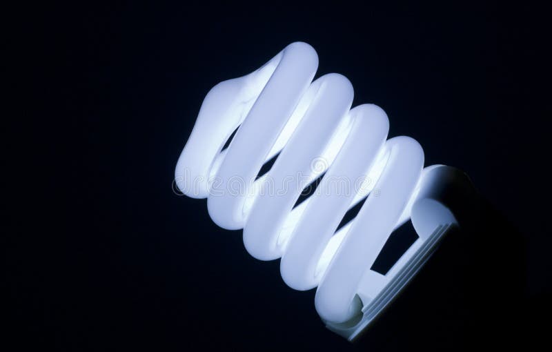 Fluorescent lamp stock image. Image of economical, efficiency - 17510183