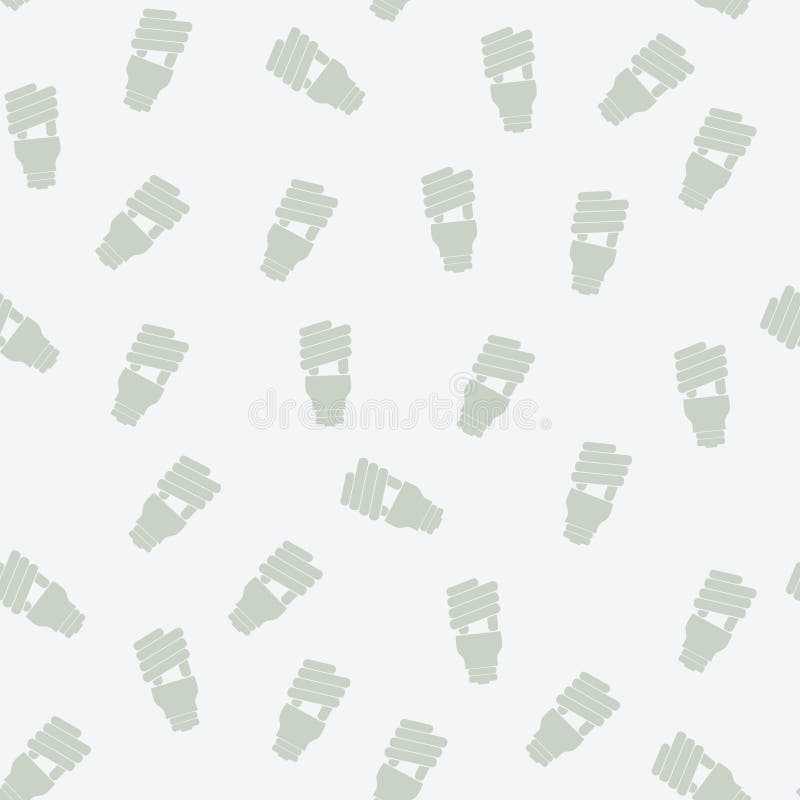 Fluorescent Lamp Waste Line and Glyph Icon, Recycle and Ecology, Lamp ...