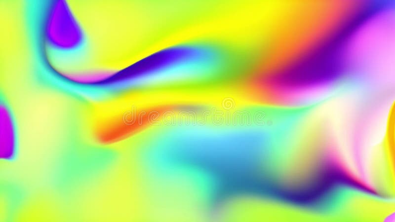 Fluorescent Neon Gradient Abstract Background. Vibrant Dynamic Design ...