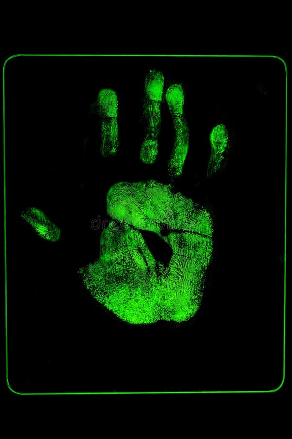 Palm print. stock image. Image of fingerprints, police - 2893349