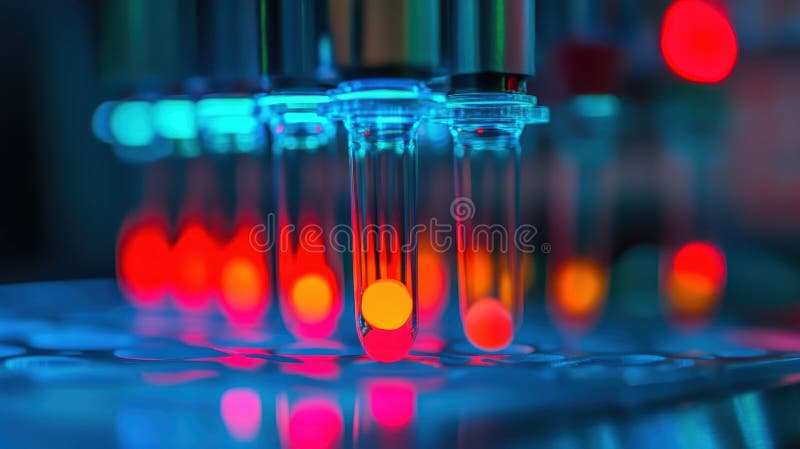 Fluorescent Quantum Dots in Bioimaging at Nanoscale Level Stock ...