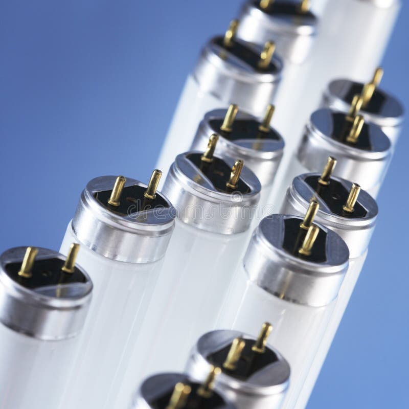 Fluorescent tubes stock photo. Image of lights, fluorescent - 11195350