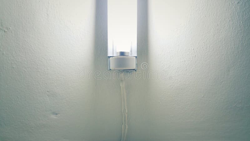 Fluorescent and White Ceiling Lights Stock Photo - Image of devices ...