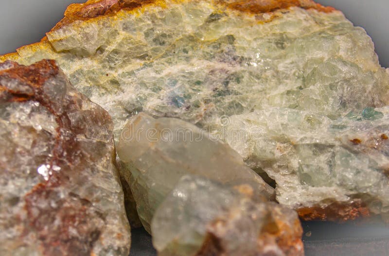 Fluorina Mineral Del Fluorito Imagen de archivo - Imagen de fluorita ...