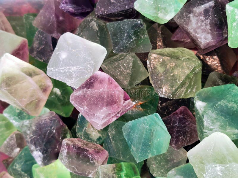 Fluorite mineral texture stock photo. Image of color - 318598982