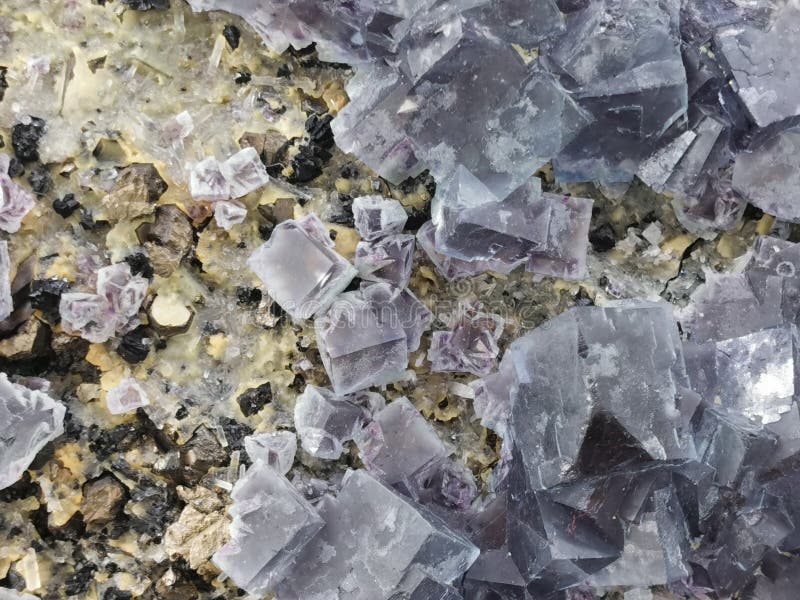 Fluorite mineral texture stock image. Image of translucent - 318599005