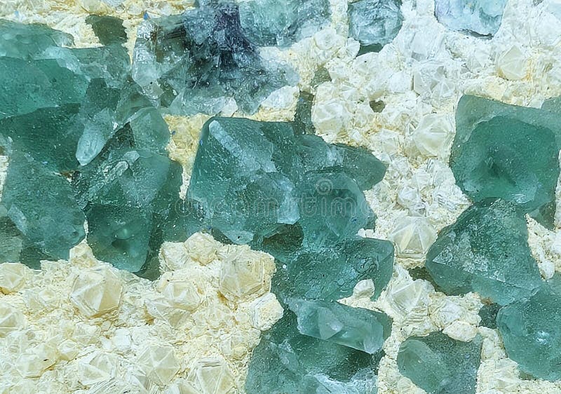 Fluorite mineral texture stock photo. Image of textured - 373370226