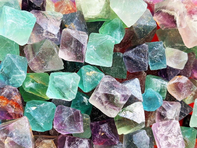 Fluorite mineral texture stock photo. Image of macro - 373601742