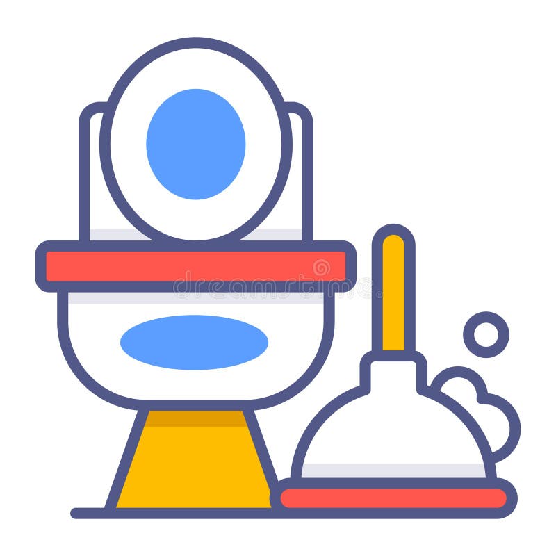Flush Cleaning Modern Concepts Design, Premium Quality Vector ...