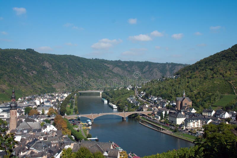Fluss Mosel stockbild. Bild von europa, deutschland, landschaft - 95925995