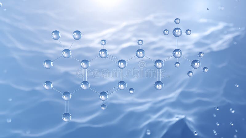 Flutamide Molecular Structure, 3d Model Molecule, Antineoplastic Agents ...