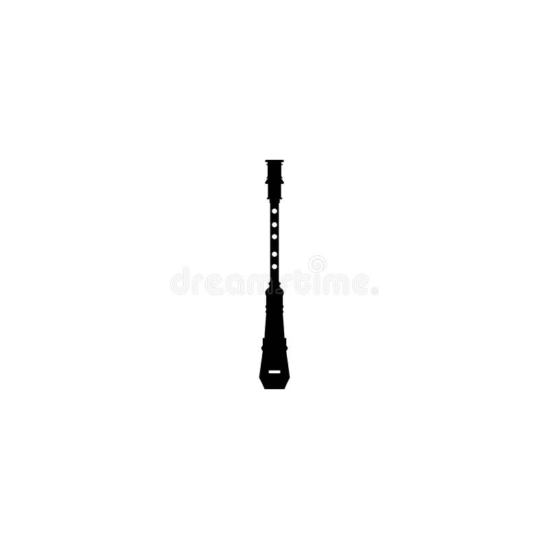 Flute vector design stock vector. Illustration of play - 207462466