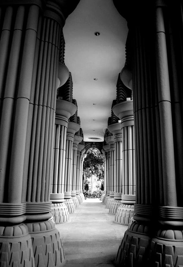 Fluted Columns Royalty Free Stock Images - Image: 11165349