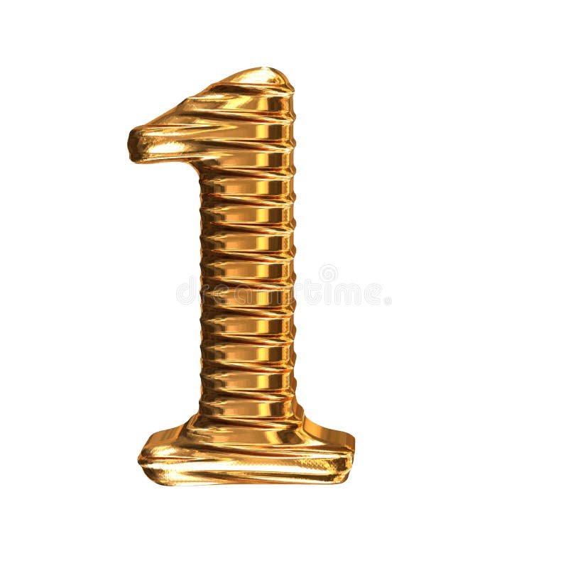 Fluted Gold Horizontally 3d Symbol Stock Vector - Illustration of black ... Fluted Gold Horizontally 3d Symbol Stock Vector - Illustration of black ...