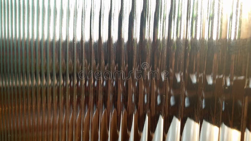 Fluted Reeded Glass Retro Texture for Interior Decoration Distrosted ...