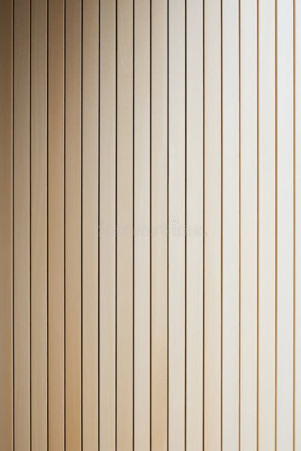 Fluted Wooden Panels Background with Light AI Generated Stock ...