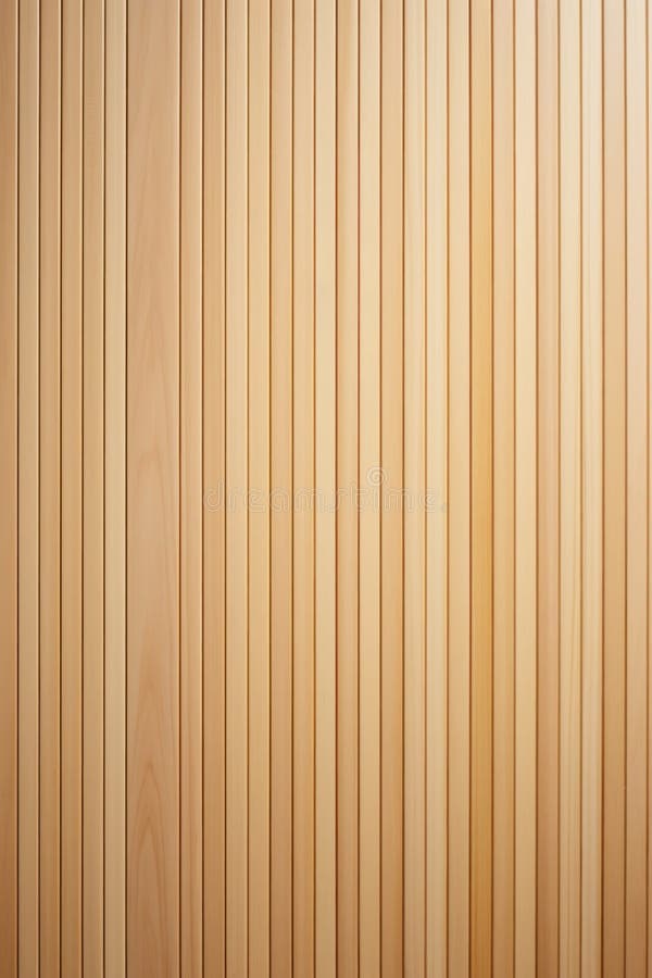 Fluted Wooden Panels Background with Light AI Generated Stock ...