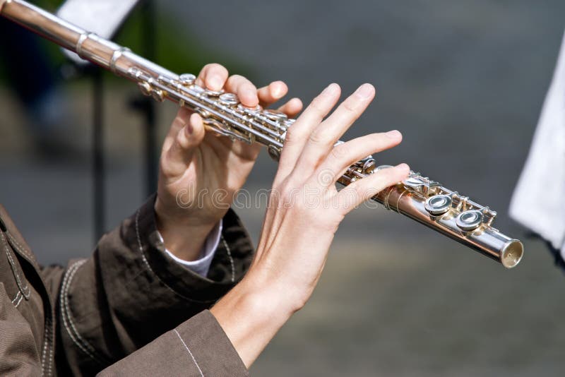 Flutist stock photo. Image of classical, women, concert - 23937162