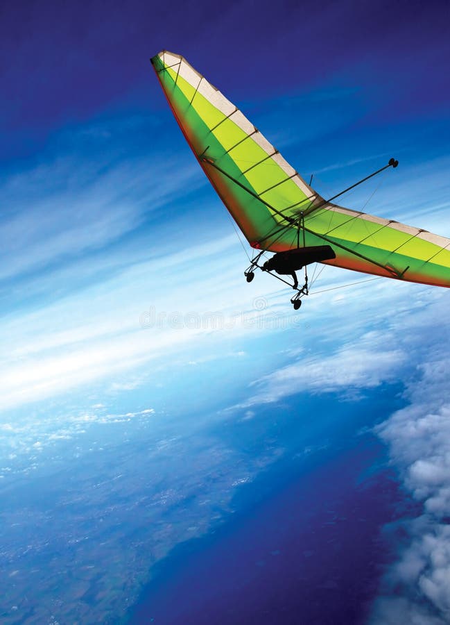 Fly above the clouds stock image. Image of target, future - 7066995