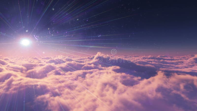 Fly above clouds stock video. Video of panoramic, atmosphere - 251106821