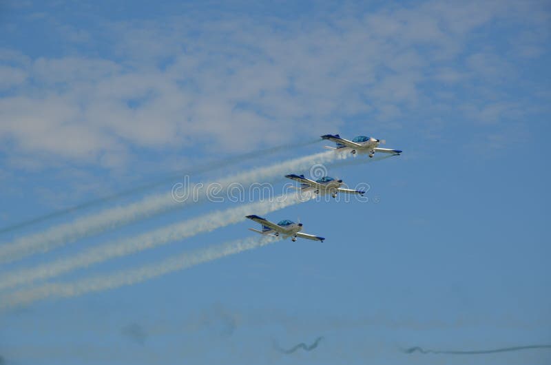 We Fly Aerobatic Team stock image. Image of flight, aircraft - 44186735