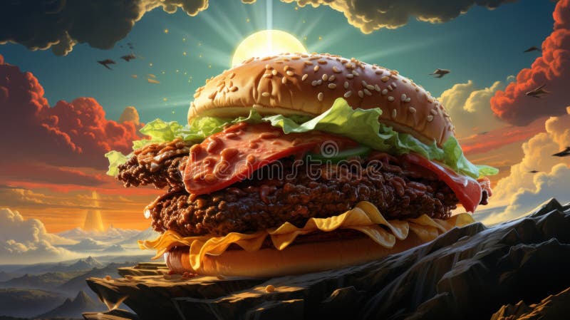 Flyburger Stock Illustrations – 2 Flyburger Stock Illustrations ...