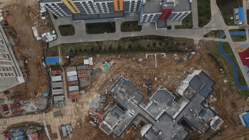 Pit for the Construction of a Multi-storey Building Stock Video - Video ...