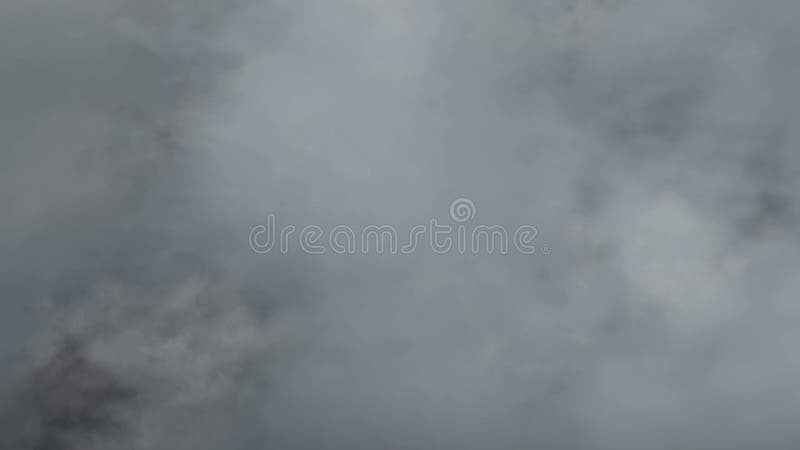 Fly in Cinematic Grey Clouds. Motion Background Loop 02 Stock Footage ...