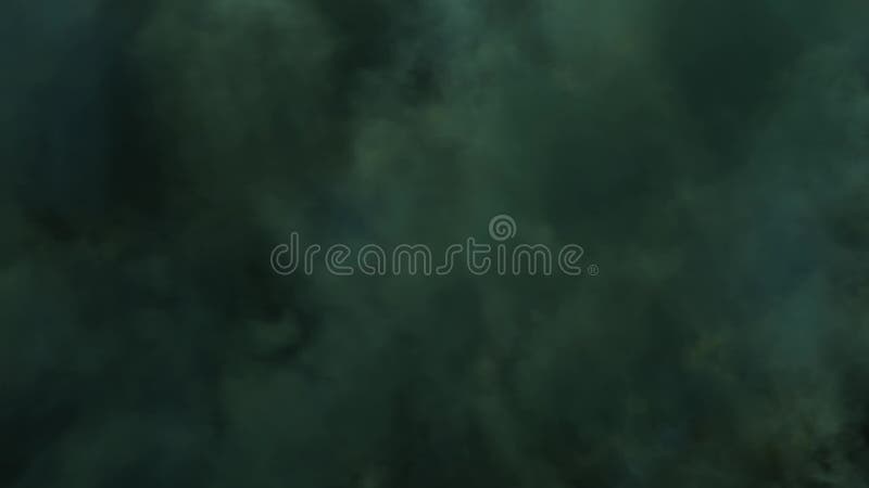 Fly in Dark Grey Clouds with Lightnings. Evil Background. Infinite Loop ...