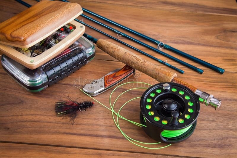 Fly fishing stock photo. Image of relax, fish, hook - 103828376