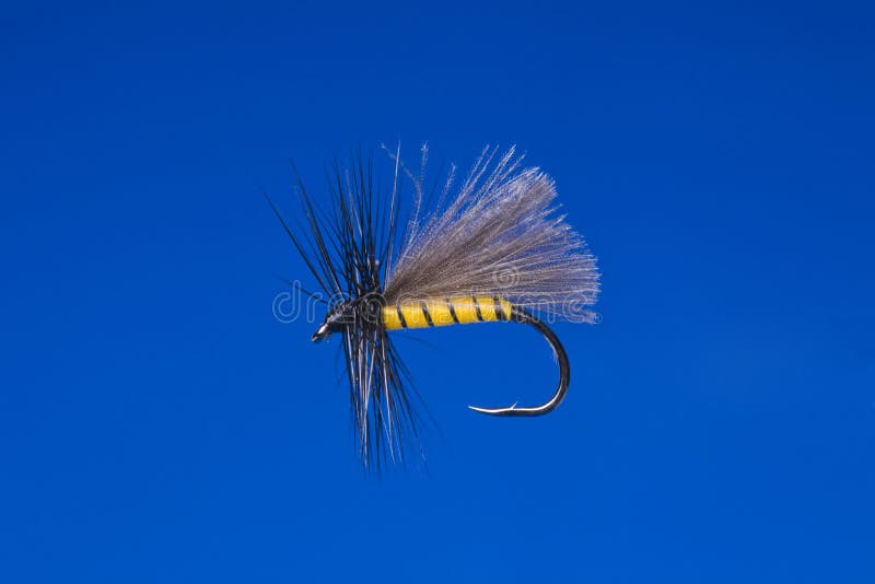 Fly fishing hook stock photo. Image of detail, lure, fishing - 7569772