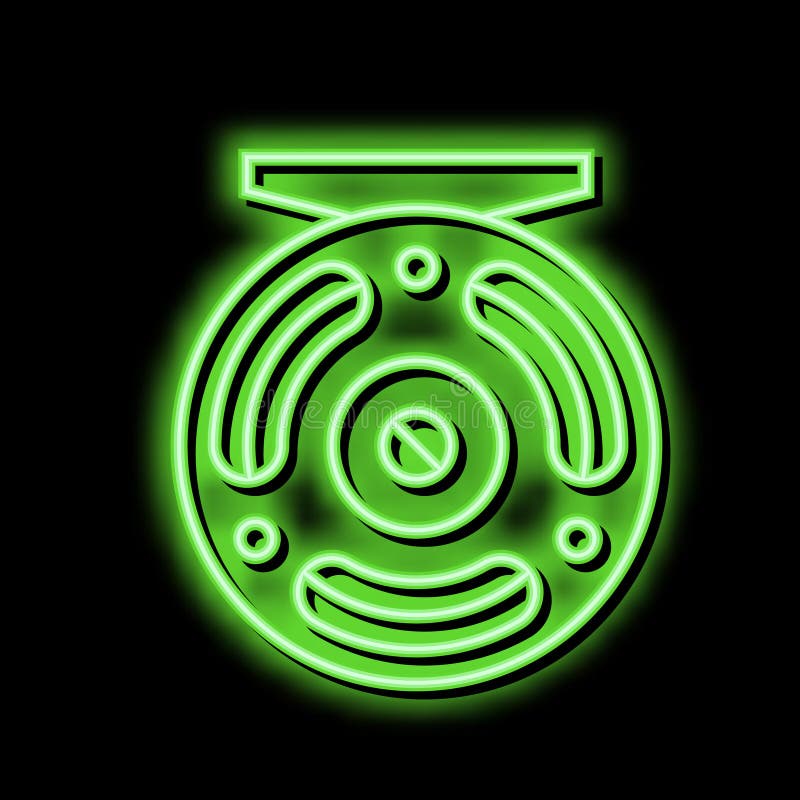 Fly Fishing Neon Glow Icon Illustration Stock Vector - Illustration of ...