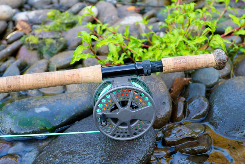 Fly Fishing Reel stock image. Image of reel, tackle, gear - 28360383
