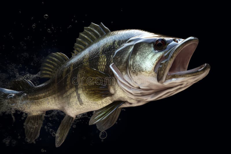 Fly Fishing Requires Skill and Patience. Generative Ai Stock Photo ...