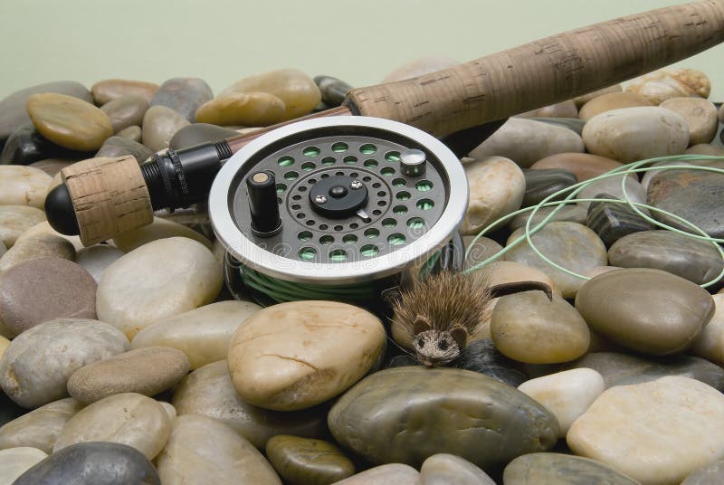 Fly Fishing Tackle stock photo. Image of lake, equipment - 2065598