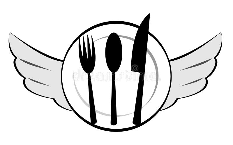 Fly food stock vector. Illustration of chef, creative - 23905943