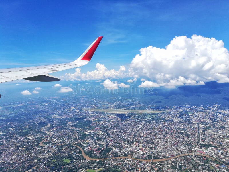 Fly high stock photo. Image of city, view, angle, high - 99985770